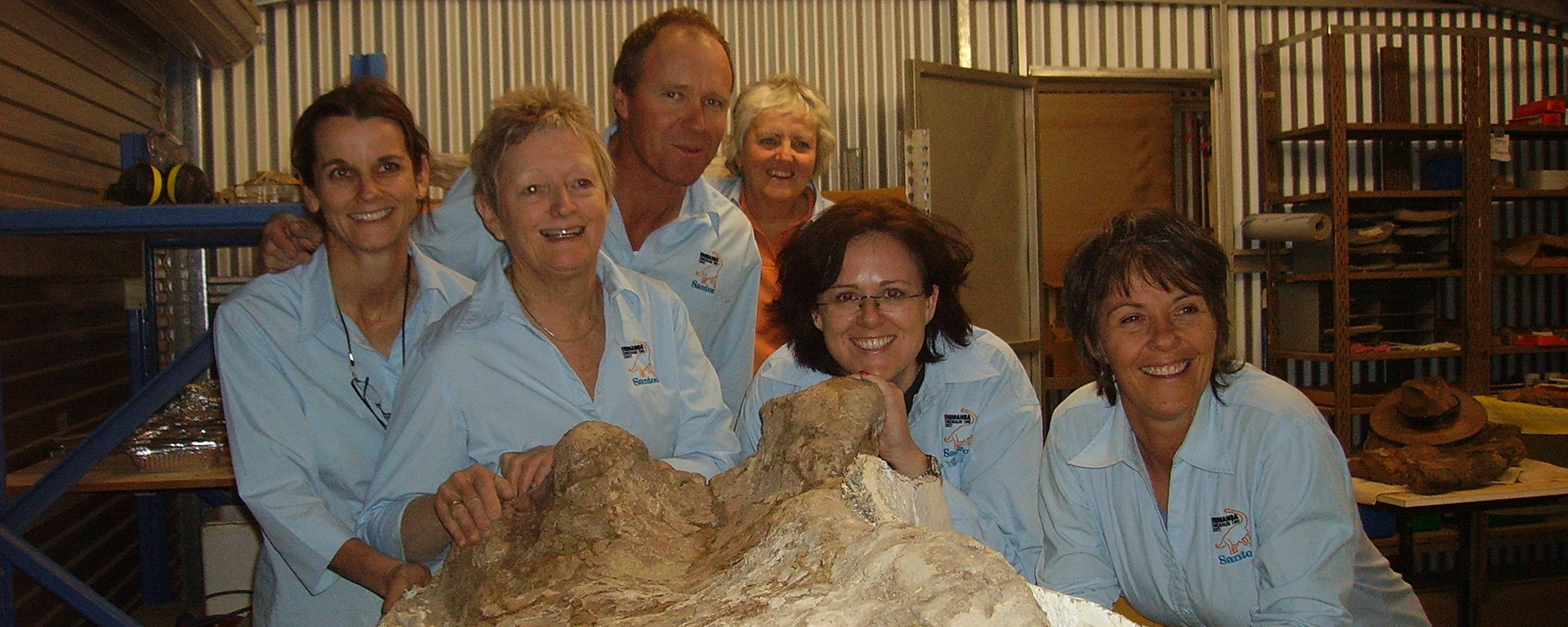 Preparation of ‘Cooper’s’ bones at the Plevna Downs preparation lab ...