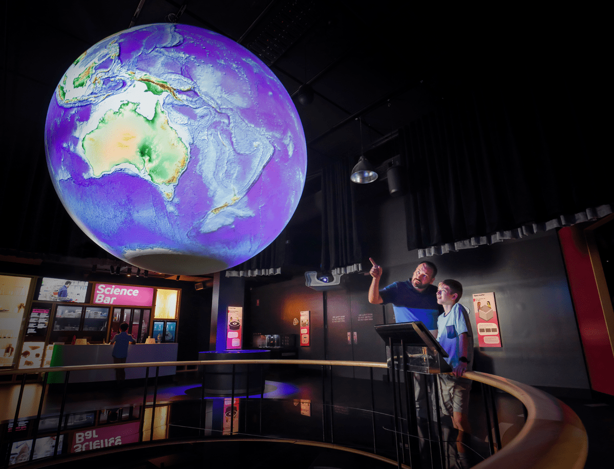 Exploring Earth and beyond with Science on a Sphere – Queensland Museum ...